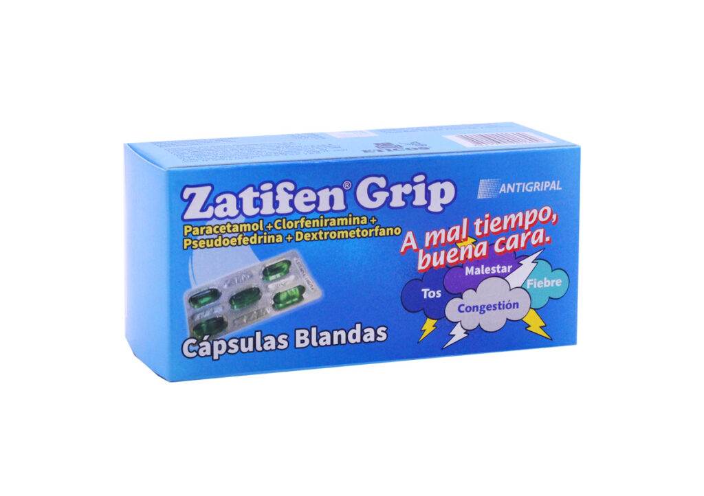 Zatifen Grip – Antigripal – Farmacia Santa Rita